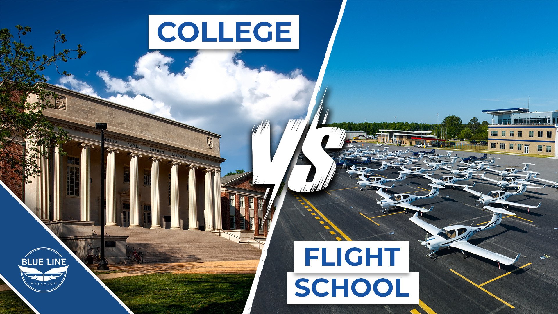 College vs. Flight School: Get to the Airlines Faster